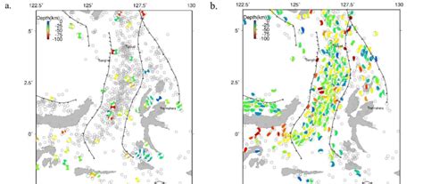 A Map View Of Strike Slip Faulting Mechanisms B Map View Of Thrust Download Scientific
