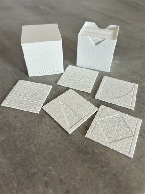 stl file minimalist memory game pexeso 🧩 ・3d printable design to