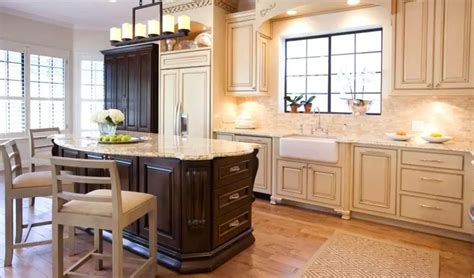 What Color Quartz Countertops With Cream Cabinets Cabinetune