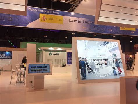 Interactuando Se Sube Al Tren De Fitur Con Adif Pantallas Interactivas Multitouch Escaparates