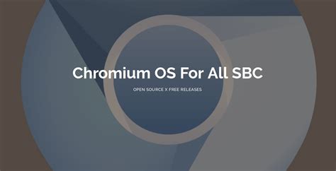Chromium OS Coming Soon To All SBCs Including The New Raspberry Pi