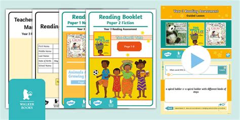 Year 3 Reading Assessment Pack 1 Teacher Made Twinkl