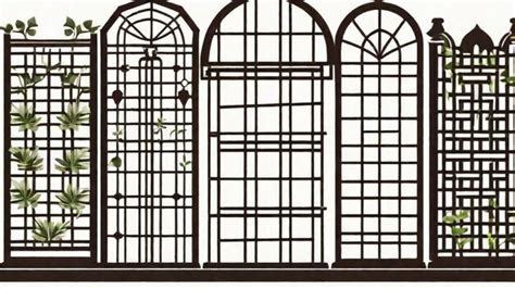 Premium Photo Inspiring Trellis Designs For Gardens