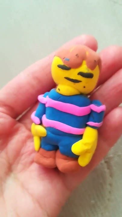 фриск из пластилина андертеил Youtube