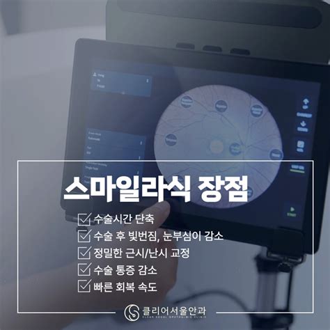 스마일라식안과추천 어디가 좋을까