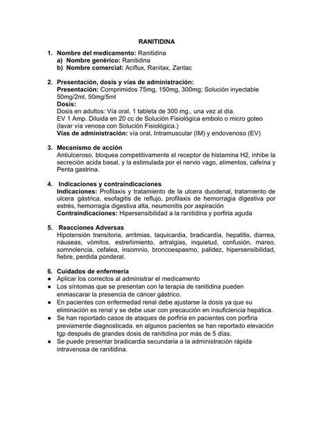 RANITIDINA Melaniee UDocz RANITIDINA Melaniee UDocz