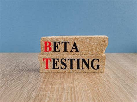 Beta Testing Symbol Concept Words ‘beta Testing Stock Image Image Of