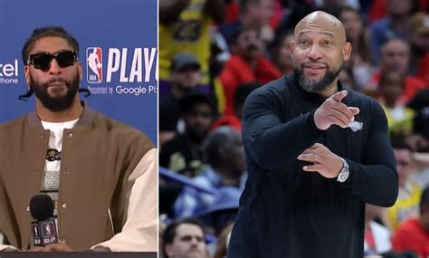 New Video Shows How Much Anthony Davis Hates Darvin Ham News