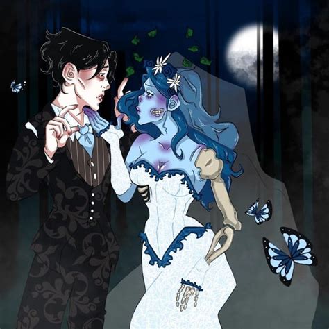 Corpse Bride Victor And Emily Fan Art