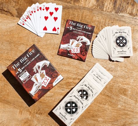 The Big Five Classic Card Games The Easy Learning Shop