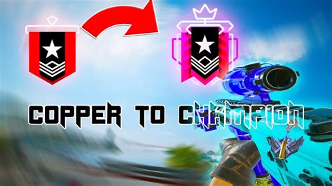Grinding Copper To Champion In Rainbow Six Siege Youtube