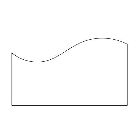 Line Art Abstract Wave Shape 21752773 Vector Art At Vecteezy