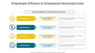 Anisotropic Diffusion To Emphasize Horizontal Lines In Ppt Powerpoint Presentation Slide