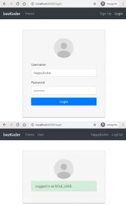 Angular 8 + Spring Boot: JWT Authentication with Spring Security example - BezKoder