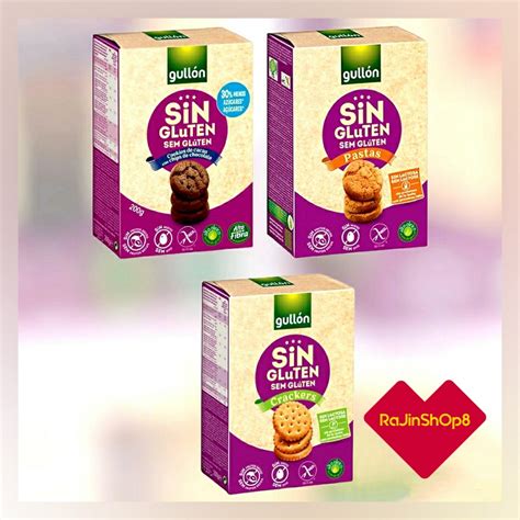Gullon Gluten Free Cookies Chocolate Chips Cookies Crackers