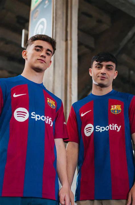 Official Barca Unveils Home Kit For 2023 24 Season — 7 Best Pics Football
