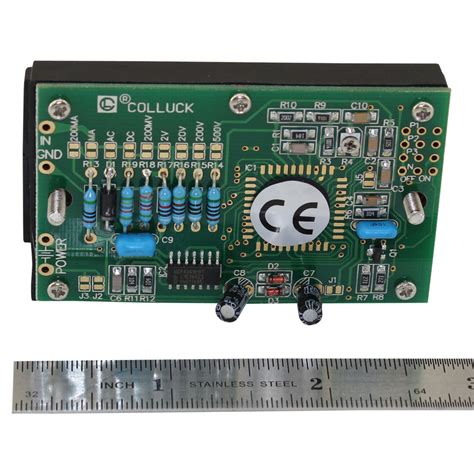 New 3 12 Digit Lcd Panel Meter Pm128e Digital Panel Meters Circuit