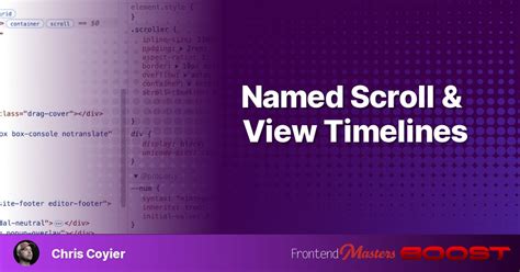 Named Scroll View Timelines Frontend Masters Blog