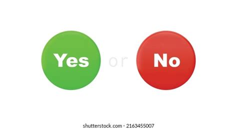 Yes No Brush Signs Symbols Yes Stock Vector Royalty Free 618567680