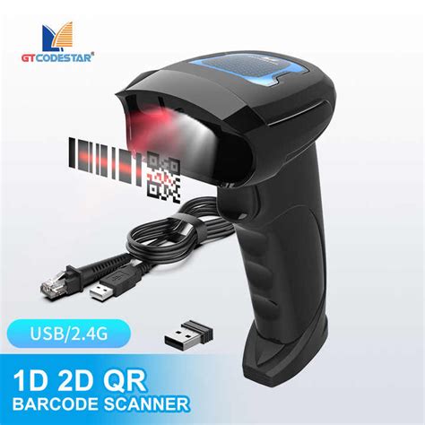 Xincode Wireless 1d Barcode Scanner Qr Bar Code Scanner 2d Barcode Reader For Pos Supermarket