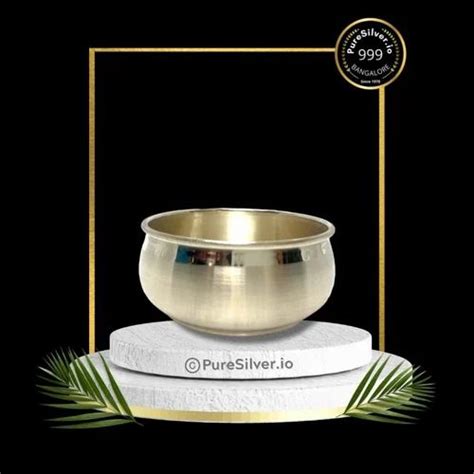 Pure Silver Bowl With 925 Bis Hallmark At Rs 985000 Kr Market
