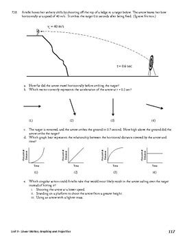 Unit 3 Activity 24 Horizontal Projectile Single Solve Problems