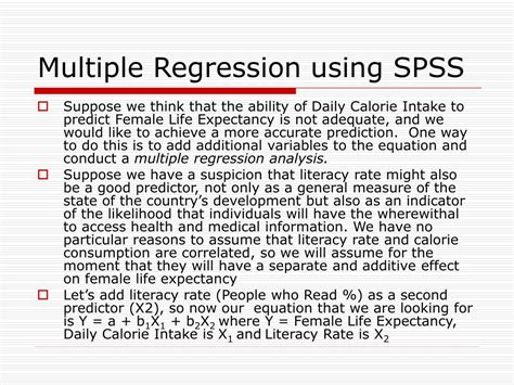 Ppt Least Squares Regression And Multiple Regression Powerpoint Presentation Id 225957