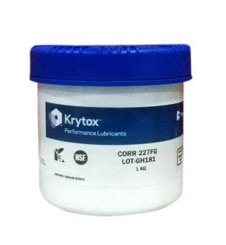 Corrugator Krytox 227fg Performance Lubricants For Industrial 1 Kg At