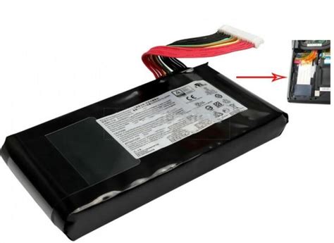 Original Battery Msi Gt75 Titan 8rg 205th 5225mah 7524wh