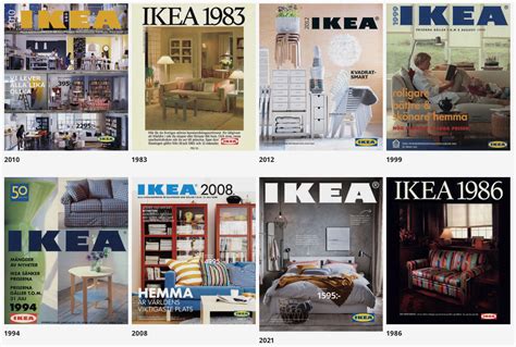 Ikea Publica En Su Web Los 72 Catálogos De Su Historia Desde 1950