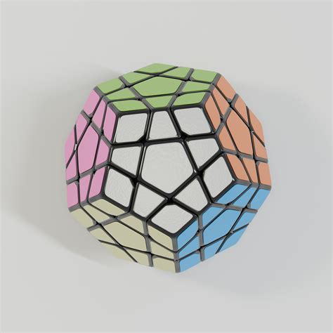 3d Megaminx Puzzle Turbosquid 1843124