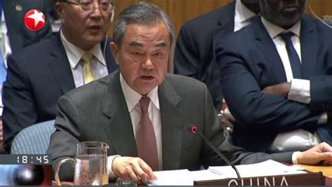 联合国：王毅主持中国和安理会非洲成员国外长会时政国际时政好看视频