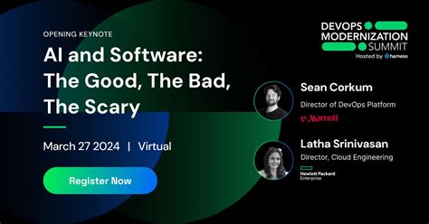 Harness On Linkedin Devops Modernization Summit Hosted By Harness