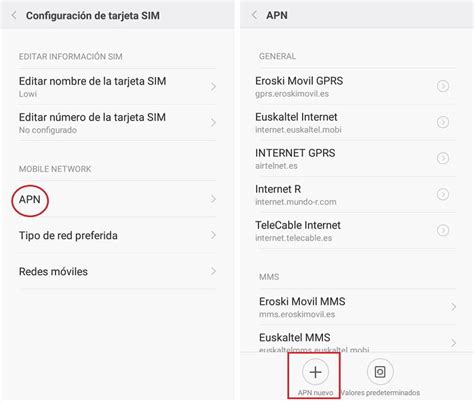 Cómo configurar el APN en Xiaomi Redmi 7