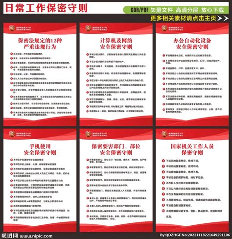 日常工作保密守则海报设计图海报设计广告设计设计图库昵图网