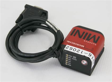 12062 Microscan Quadrus Mini Fixed Barcode Scanner Fis 6300 0140g