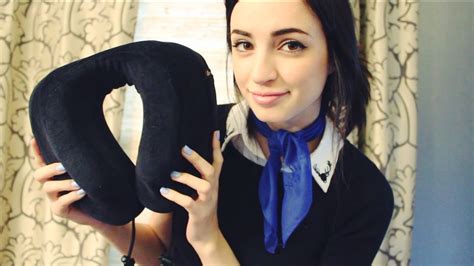 Asmr First Class Passenger Flight Attendant Roleplay Youtube
