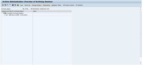 FOAR91 SAP Tcode Managing Settlement Unit Archives