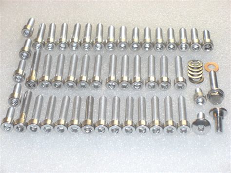 Honda Cbr1000rr Fireblade 2008 16 Engine Covers Stainless Allen Screw