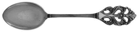 Sweden Silverplate Flatware Demitasse Spoon By Unknown Mfg Silver