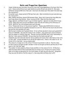 Ratio And Proportion Gcse Higher With Answers By Seekaitee Teaching