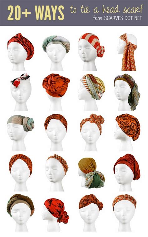 Afro Divas Different Ways To Tie A Head Scarf
