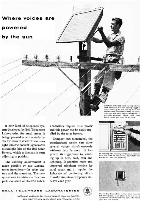 Bell Telephone Laboratories Pv Arrays January Radio Electronics