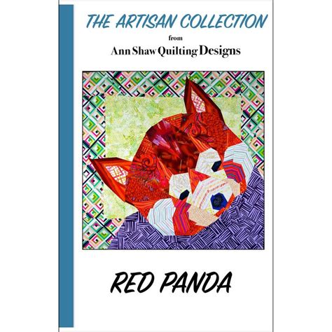 Red Panda Quilt Pattern Quilting Books Patterns And Notions