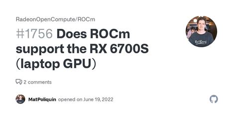 Build For Unofficial Supported Gpu 6700xt Gfx1031 Rrocm