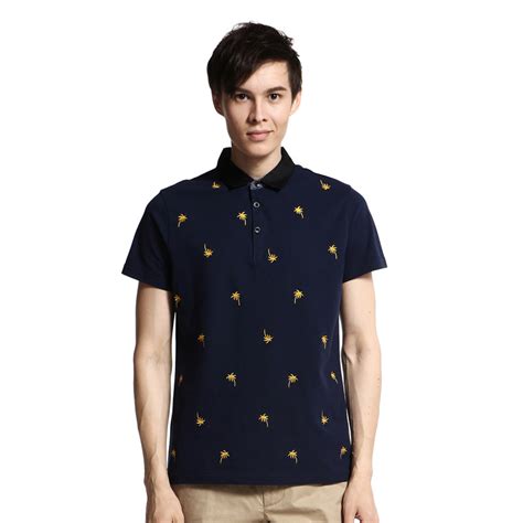【夏季新品】tonyjeans汤尼俊士男士时尚刺绣印花polo短袖t恤tonyjeans旗舰店