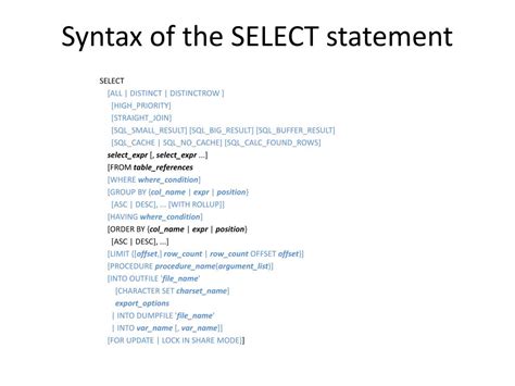 Ppt Cpsc 3220 The Language Of Sql Powerpoint Presentation Free