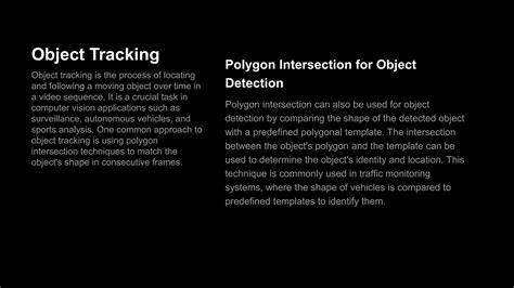 Polygon Intersection Presentation Assignment Pptx