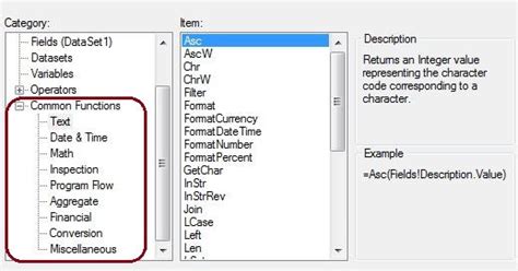 SSRS Expressions Tips And Tricks