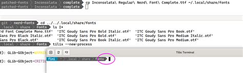 Inconsolata Powerline Characters Don T Line Up Correctly Issue